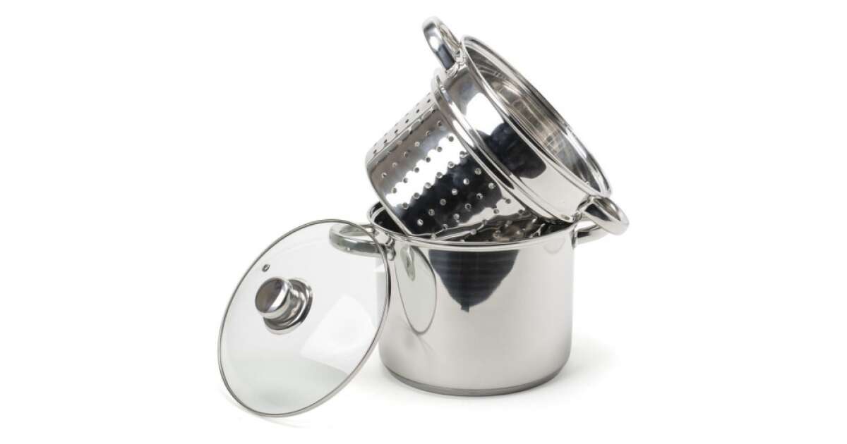 Platinum Collection tésztafőző fazék fedővel, szűrővel, 8 liter | Pepita.hu