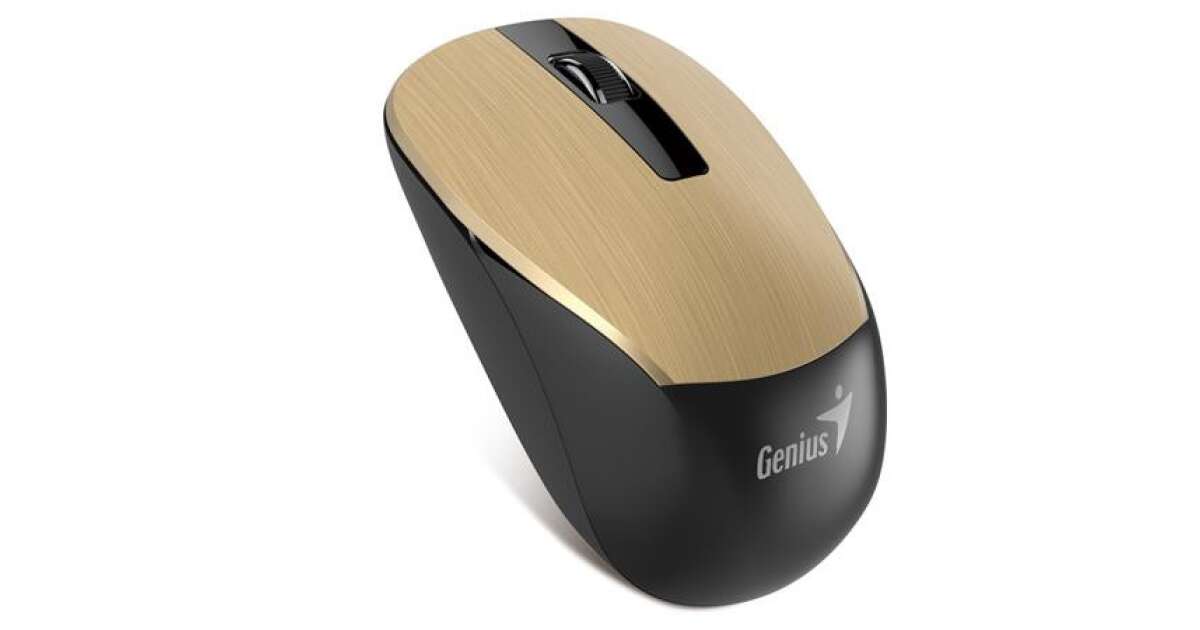 Genius NX-7015 Gold Metallic vezeték nélküli BlueEye optikai egér 3 ...