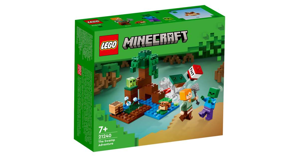 LEGO® Minecraft Swamp Adventure 21240 | Pepita.com