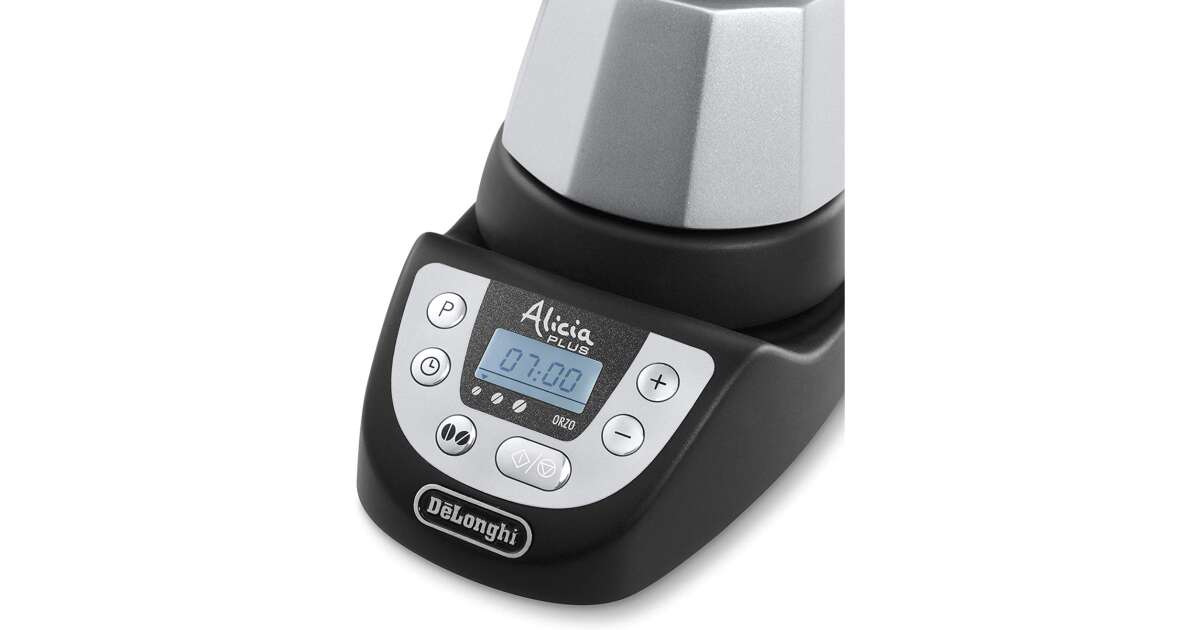 Кафемашина за разтворимо кафе Delonghi EMKP21.B Alicia, черно-иноксова ...