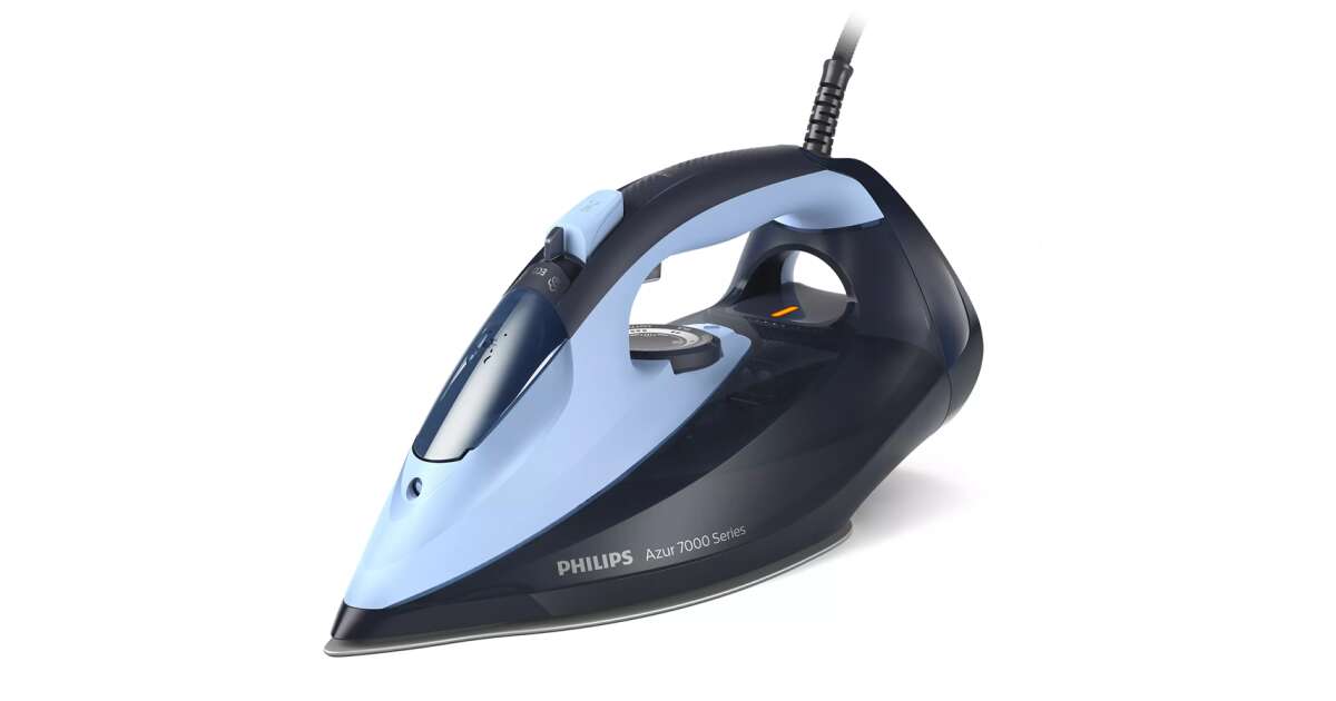 Philips DST7041/20 Azur Series 7000 Steam Iron, Blue | Pepita.com