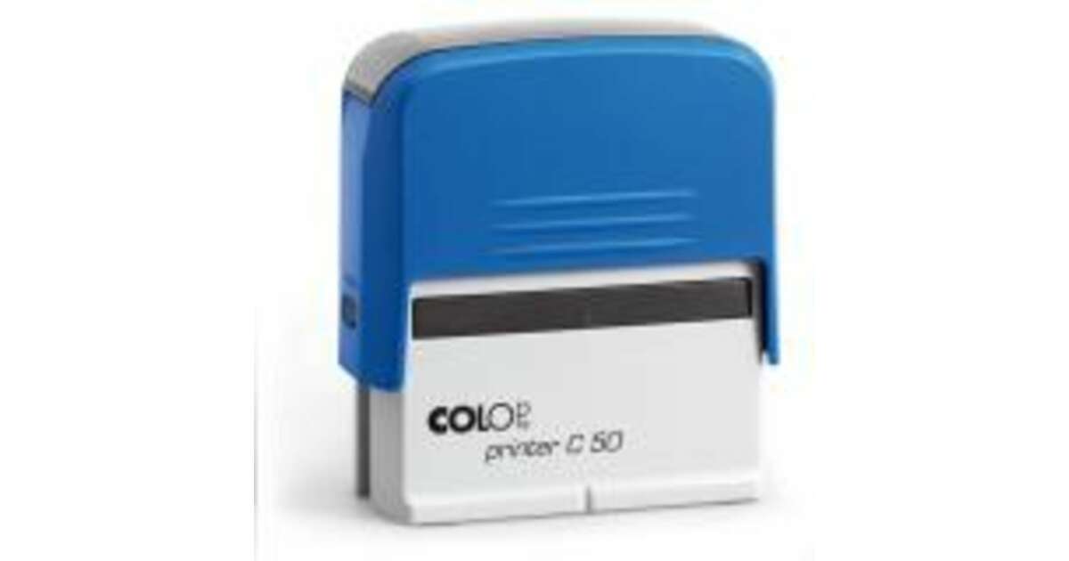 Colop - Printer C 50 - Szövegbélyegző - 30x69 mm | Pepita.hu