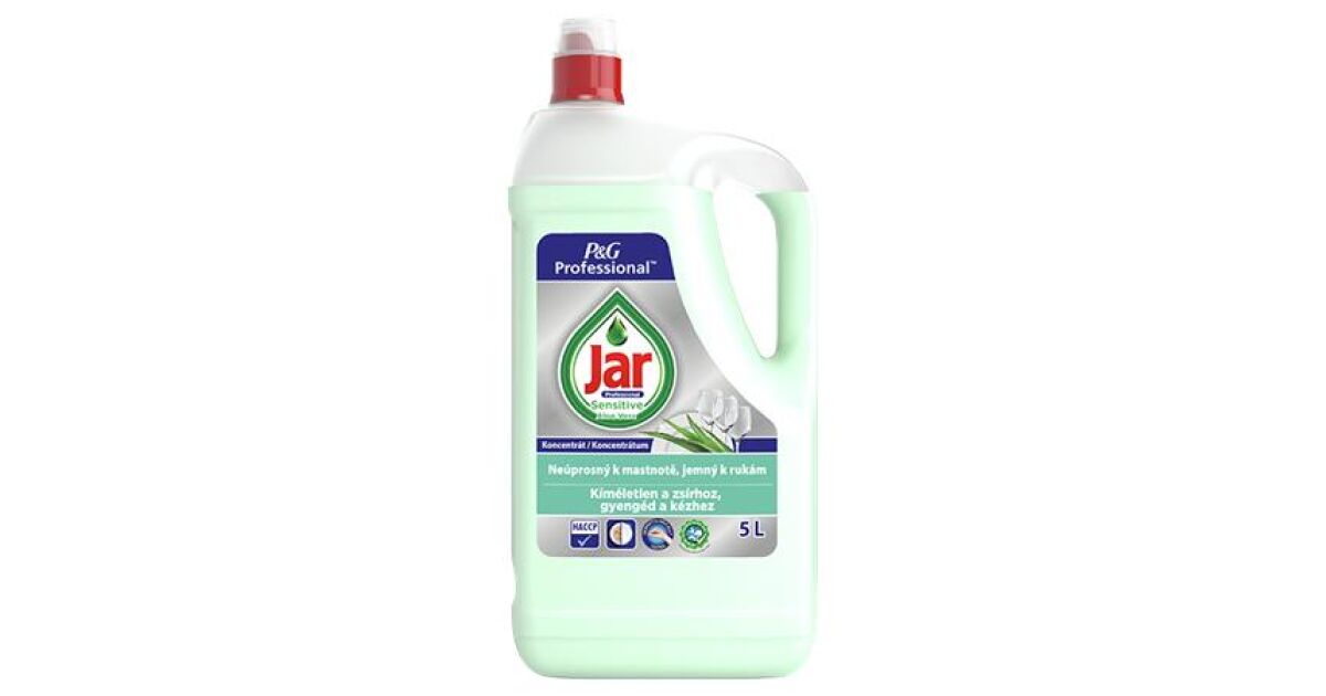 JAR Deterdžent za pranje posuđa, 5 l, JAR, Sensitive Aloe vera | Pepita.com