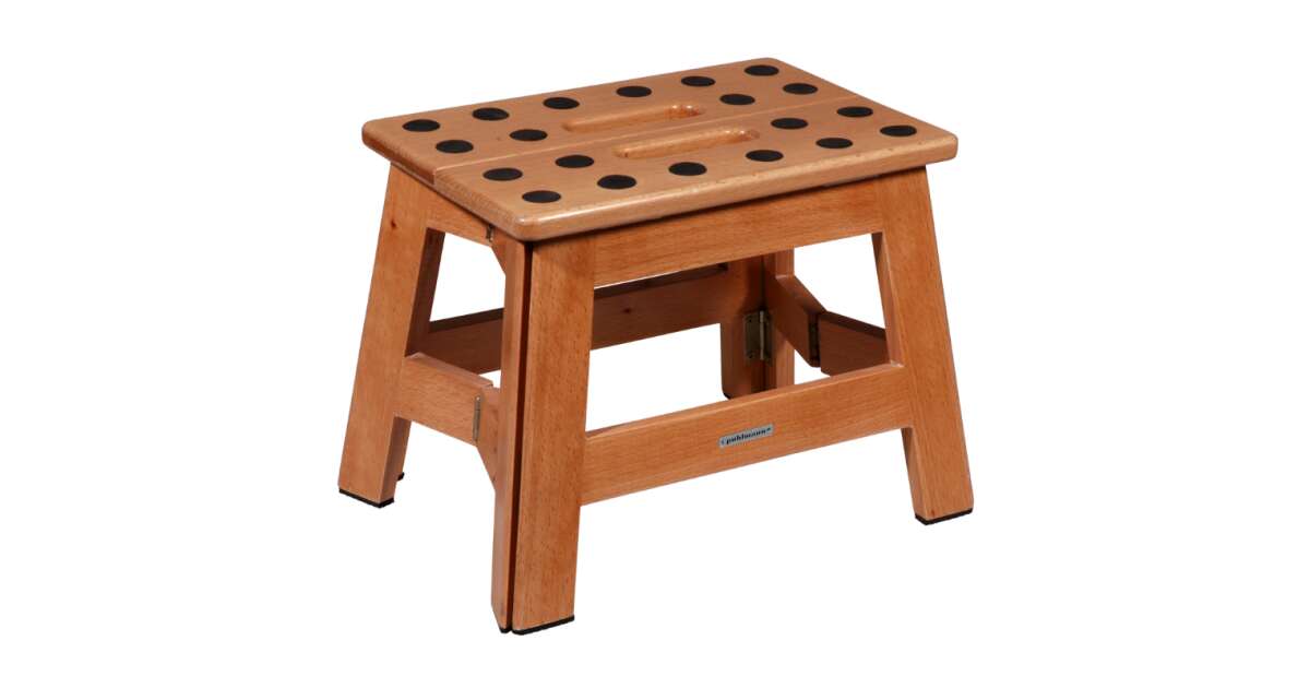 Összecsukható fa sámli | Pepita.hu