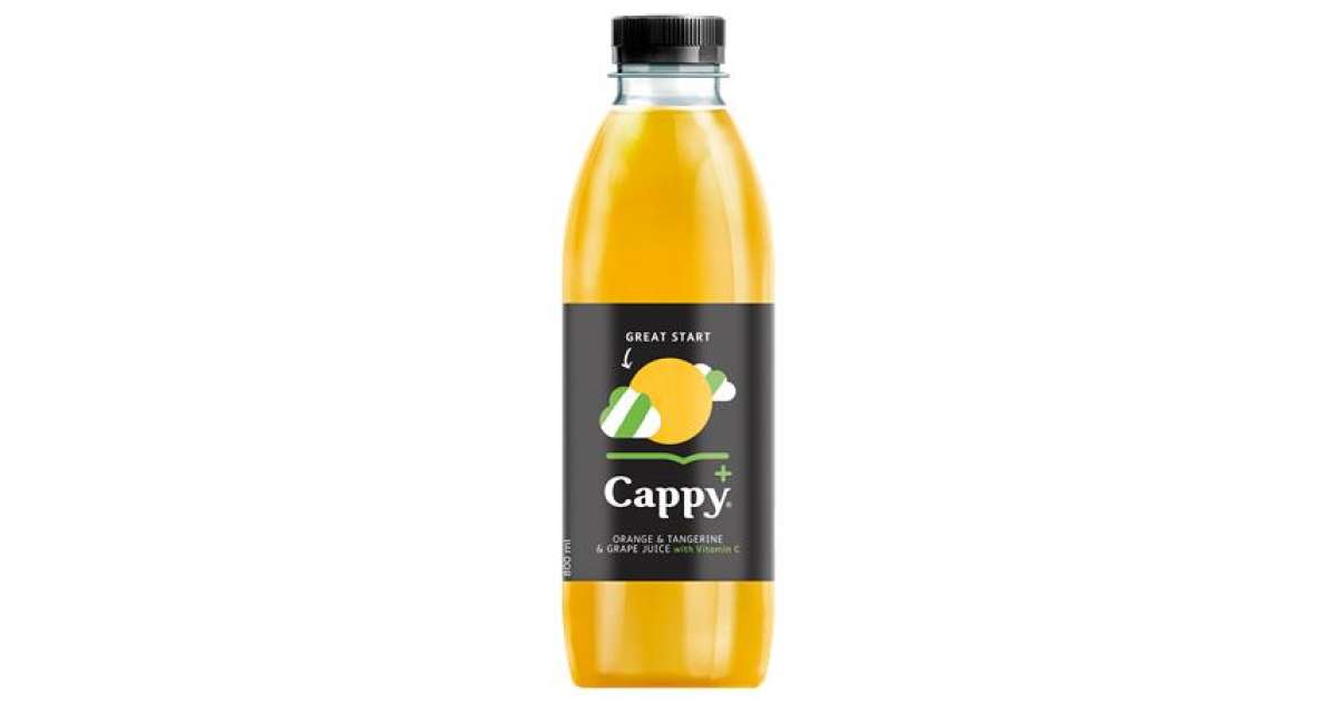 CAPPY Gyümölcslé, 100%, 0,8l, CAPPY Cappy Plus, narancs | Pepita.hu