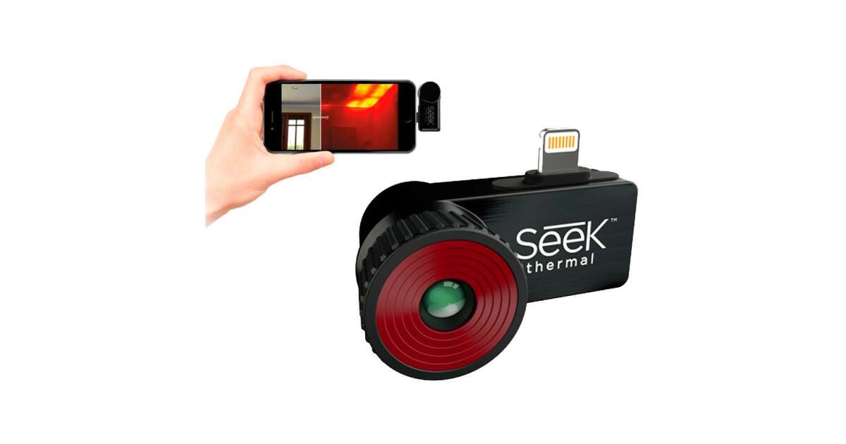 Seek Thermal Compact PRO hőkamera modul IOS eszközhöz | Pepita.hu