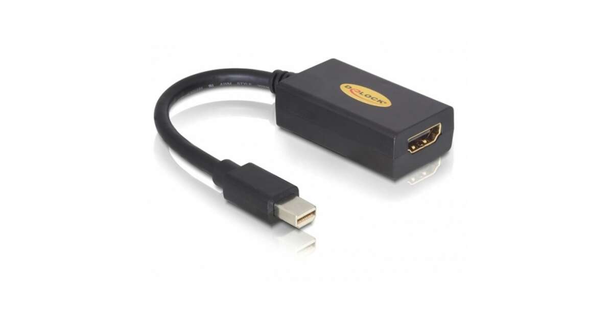 Delock Adapter mini Displayport > HDMI pin anya (65099) | Pepita.hu