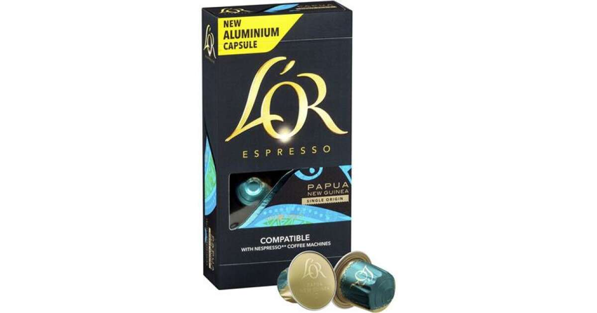 JACOBS DOUWE EGBERTS Kávékapszula, 10 db, JACOBS DOUWE EGBERTS L`OR ...