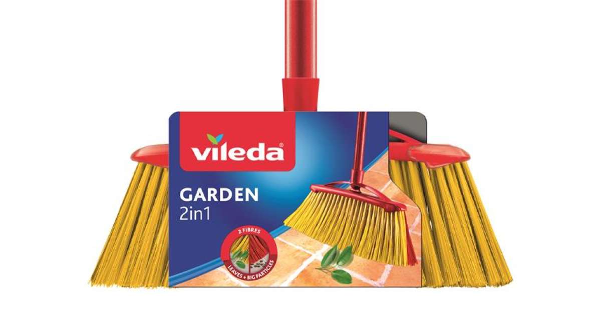 VILEDA Partvis, kültéri, nyéllel, VILEDA 2in1 Garden | Pepita.hu