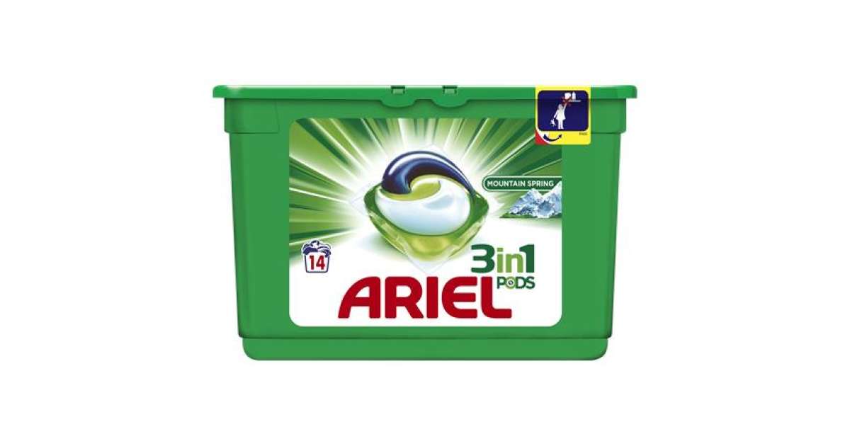 ARIEL Mosókapszula, 14 db, ARIEL Mountain spring | Pepita.hu
