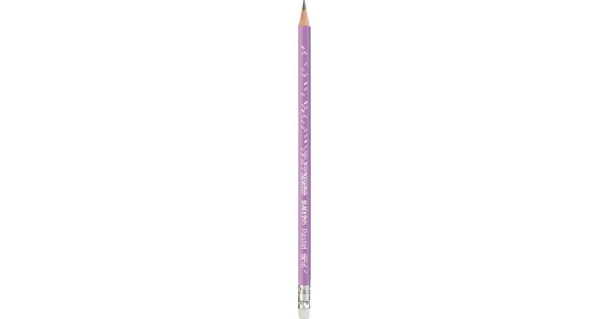MAPED Graphite pencil with eraser, HB, triangular, MAPED Black`Peps ...