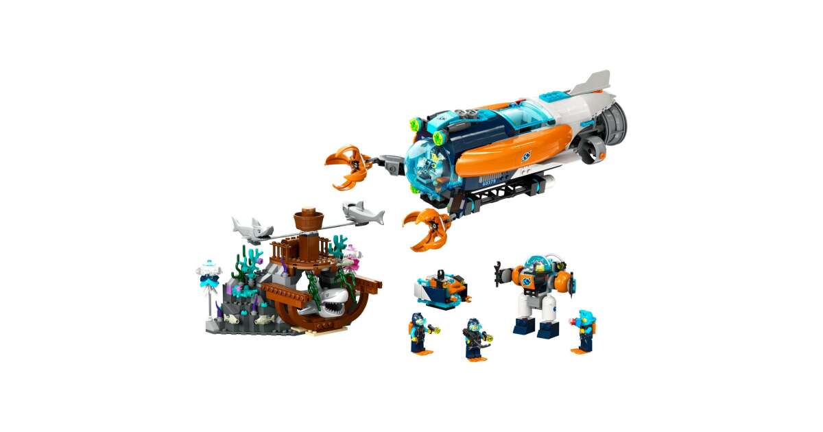 LEGO® City Explorations Tiefsee-U-Boot 60379 | Pepita.com