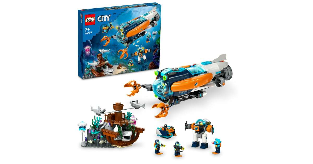 LEGO® City Explorations Tiefsee-U-Boot 60379 | Pepita.com