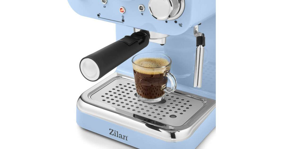 Zilan ZLN2861 Kék kézi gyümölcscentrifuga,15 Bar, 1.25 l, 1100W, Retro ...