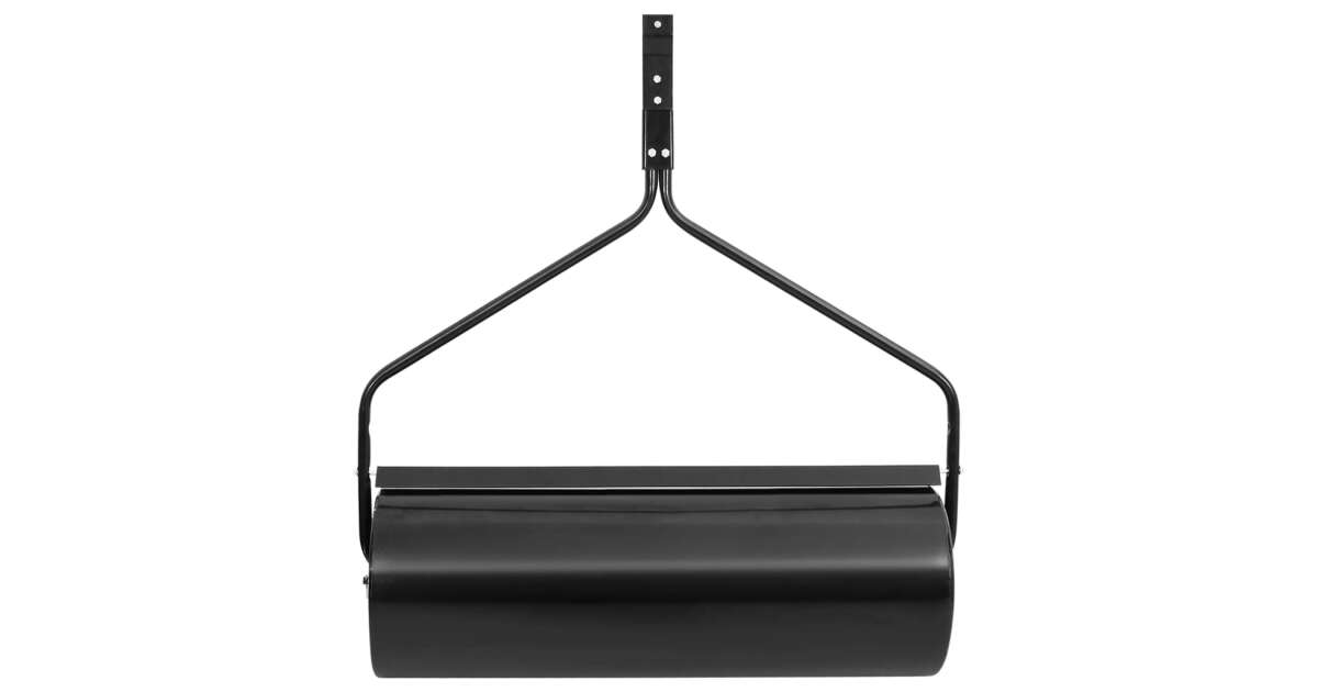 vidaXL fekete vas kerti fűnyíró henger fogantyúval 63 L | Pepita.hu