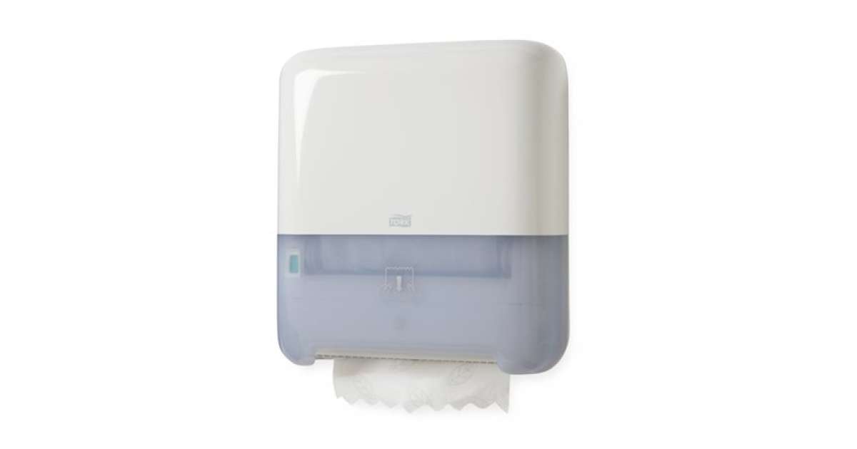 TORK Towel dispenser, roll, H1 system, Elevation, TORK Matic®, white ...