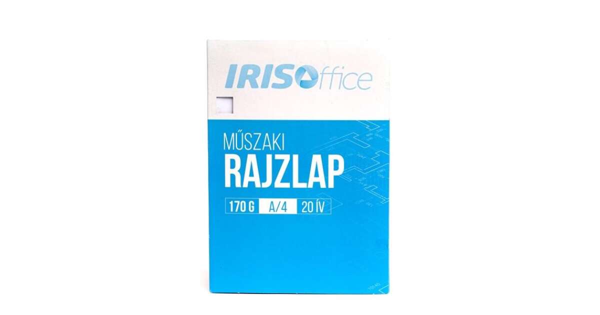 IRISOffice A4 170g 20 ív (dossziéban) műszaki rajzlap | Pepita.hu