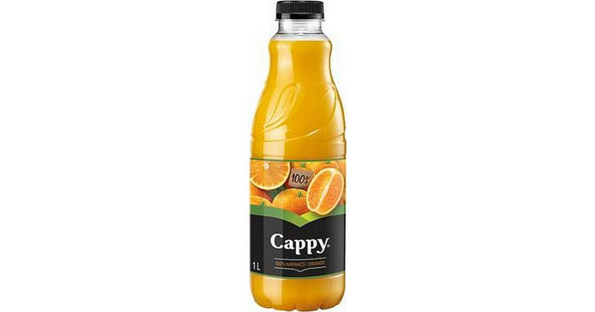 Gyümölcslé rostos Cappy 1l 100%-os narancslé | Pepita.hu