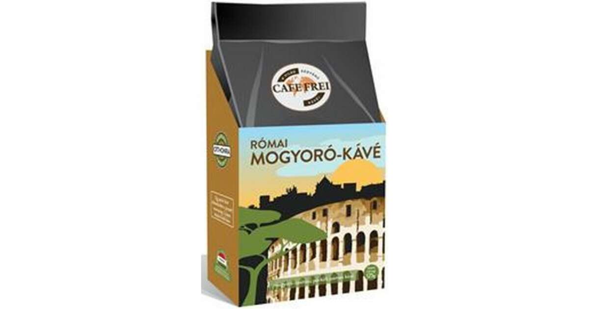 Coffee, roasted, with beans 125 g, CAFE FREI Roman flavoured roasted ...