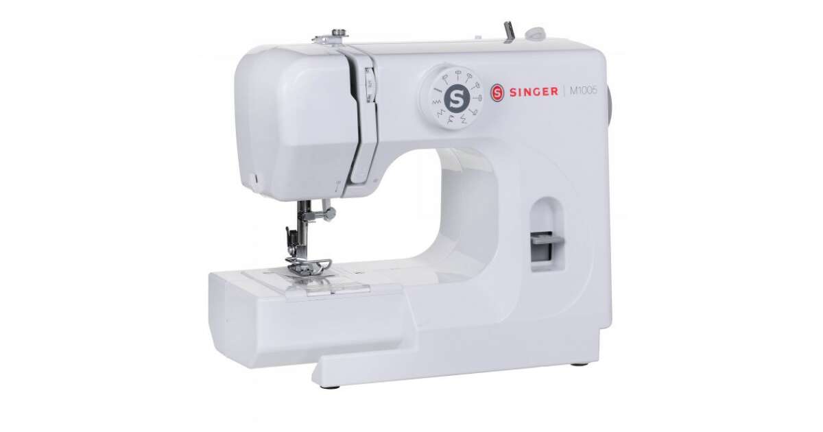 Singer M1005 Electric semi-automatic white sewing machine | Pepita.com