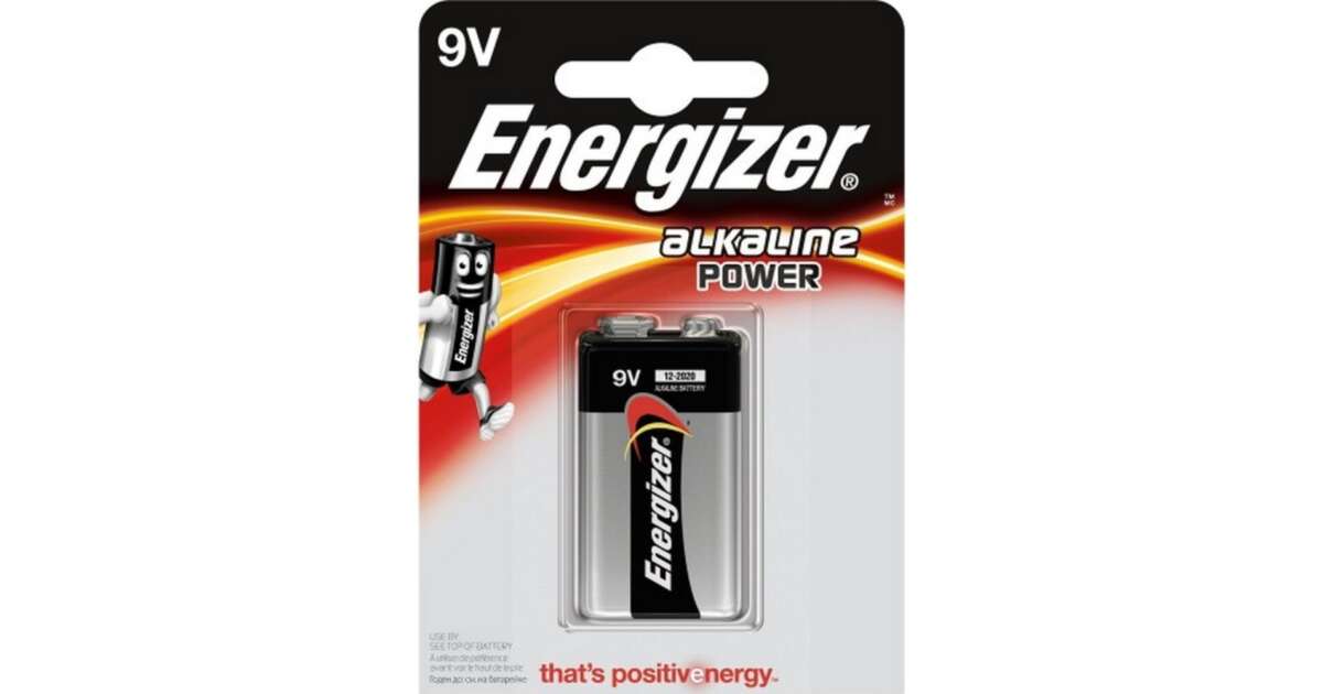 Elem Energizer 9V Alkaline Power | Pepita.hu