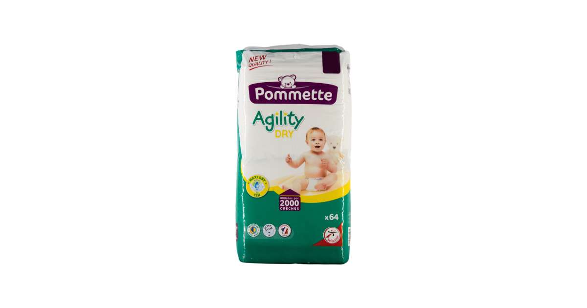 Pommette Agility nadrágpelenka Midi 4-9 kg 32db/cs | Pepita.hu