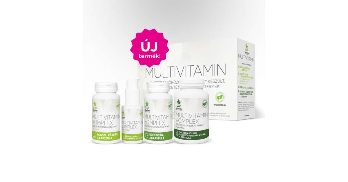 Wise Tree Naturals Multivitamin komplex 30 napi adag | Pepita.hu