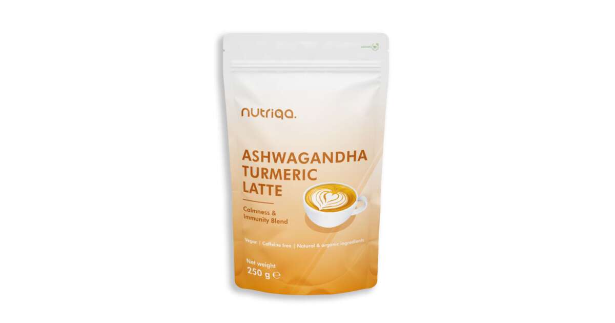 BIO ASHWAGANDHA-KURKUMA LATTE (250 g) | Pepita.hu