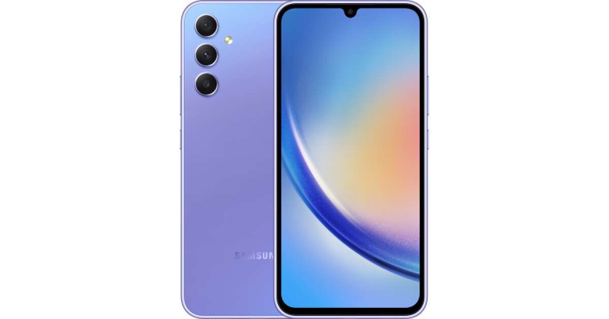Samsung A346 A34 5G 256GB 8GB DS Awesome Violet | Pepita.hu