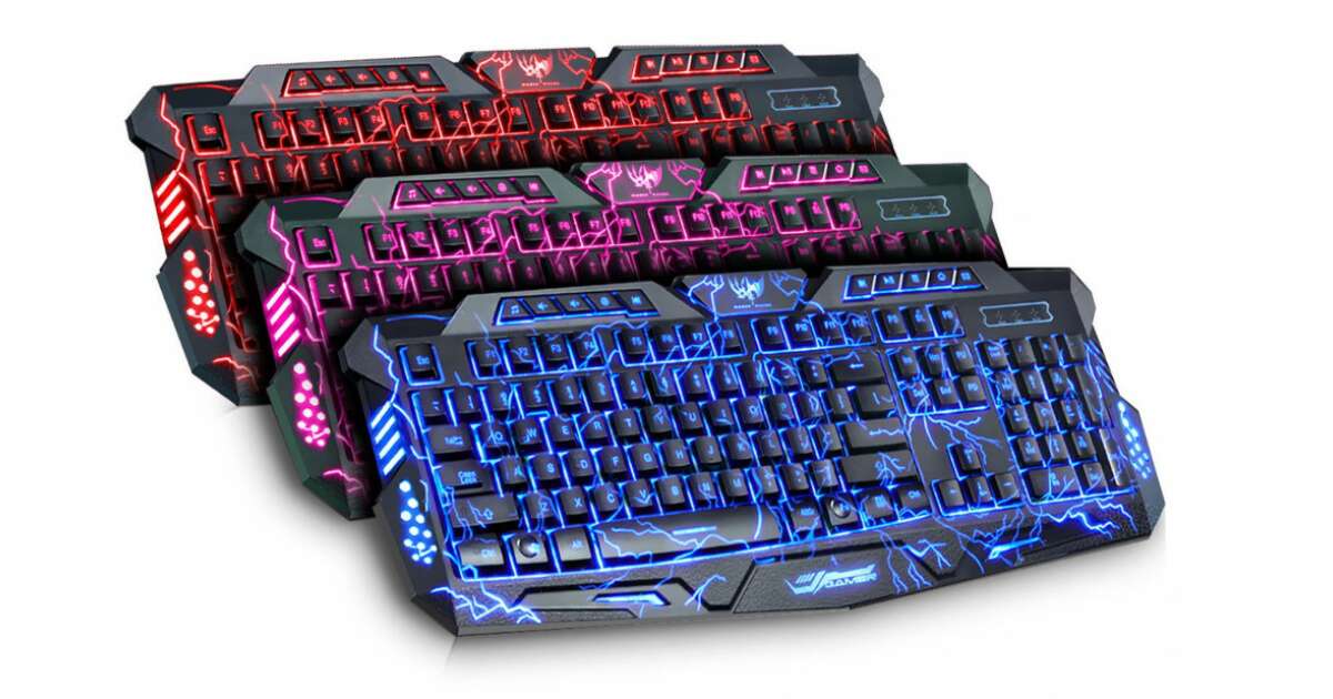 Gamer RGB Billentyűzet - Nemzetközi Kiosztás - 104 billentyű | Pepita.hu