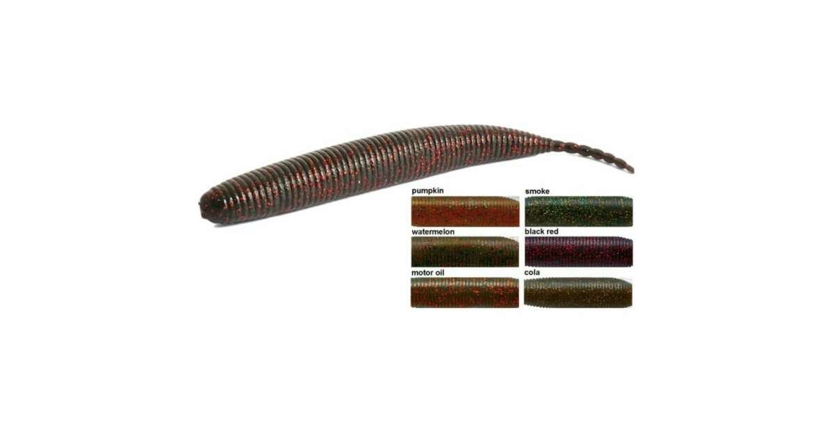 Rapture W. Mouse Tail Jerk 9.5cm Black&Red 10 buc. nălucă moale ...