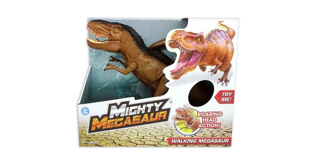 Dragon-i Hatalmas Megasaurus lépdelő és üvöltő T-Rex figura | Pepita.hu