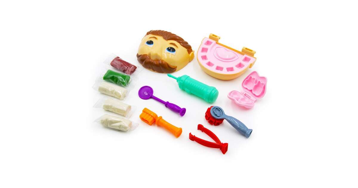 Kreatív gyurma készlet gyerekeknek, fogorvosi eszközökkel | Pepita.hu