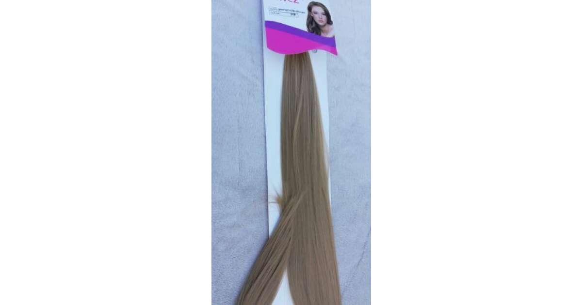 24 extensii de păr BLONDE Inez 180cm pentru extensii de păr și ...