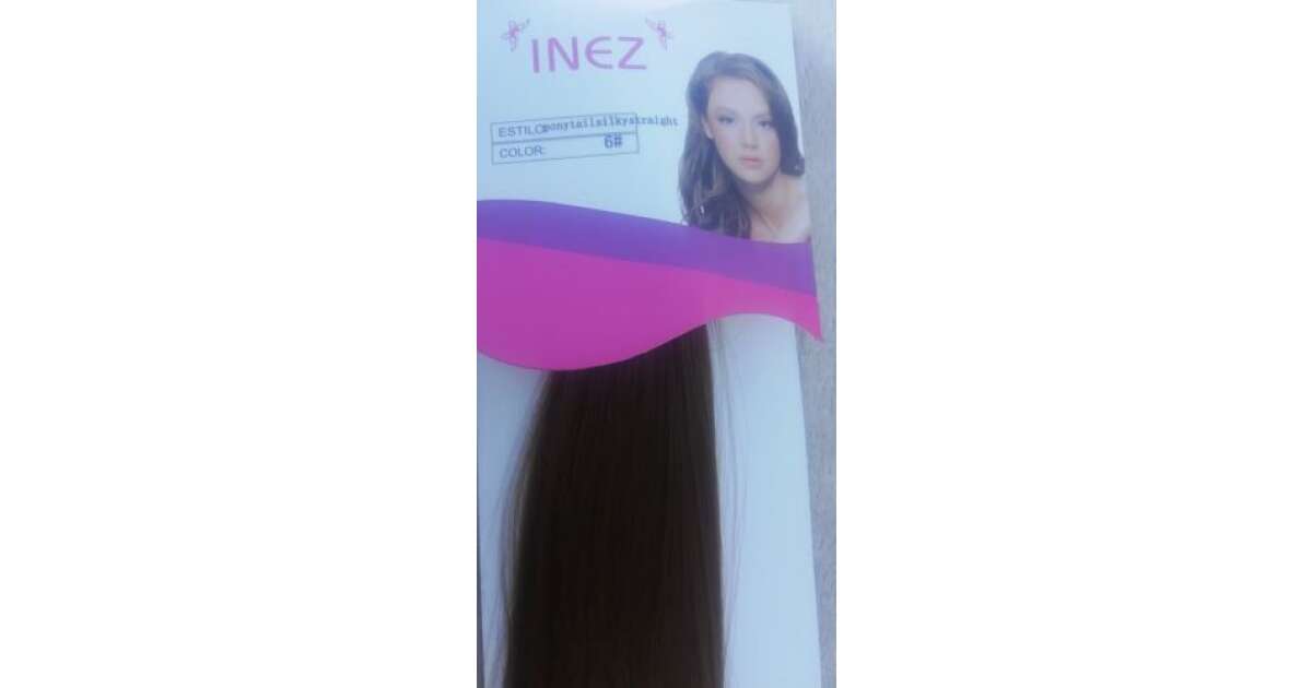 6 extensii de păr Inez MARO 180cm pentru extensii de păr și împletituri ...