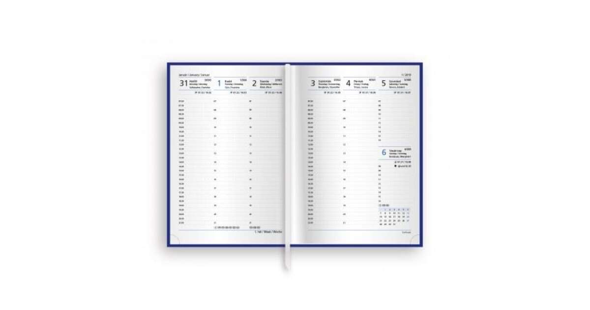 TOPTIMER Naptár, tervező, B6, heti, TOPTIMER, Joy flexi, fánk | Pepita.hu