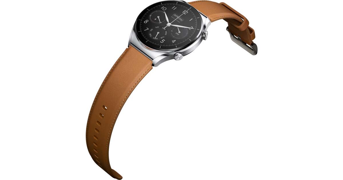Xiaomi BHR5560GL Watch S1 GL Amoled 1.43 GPS ezüst bőr okosóra | Pepita.hu