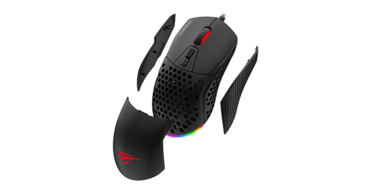 Havit GAMENOTE MS885 RGB játék egér 1000-10000 DPI | Pepita.hu