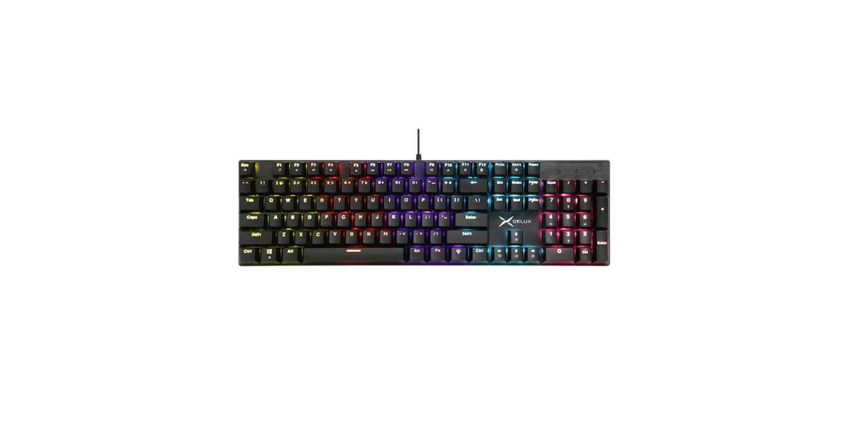 Gaming Keyboard Delux KM55 RGB (black) | Pepita.hu