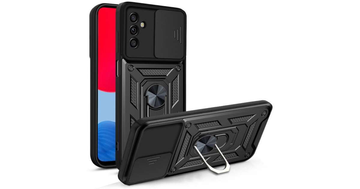 Hybrid Armor Camshield Samsung Galaxy A13 5G armored camera fekete ...