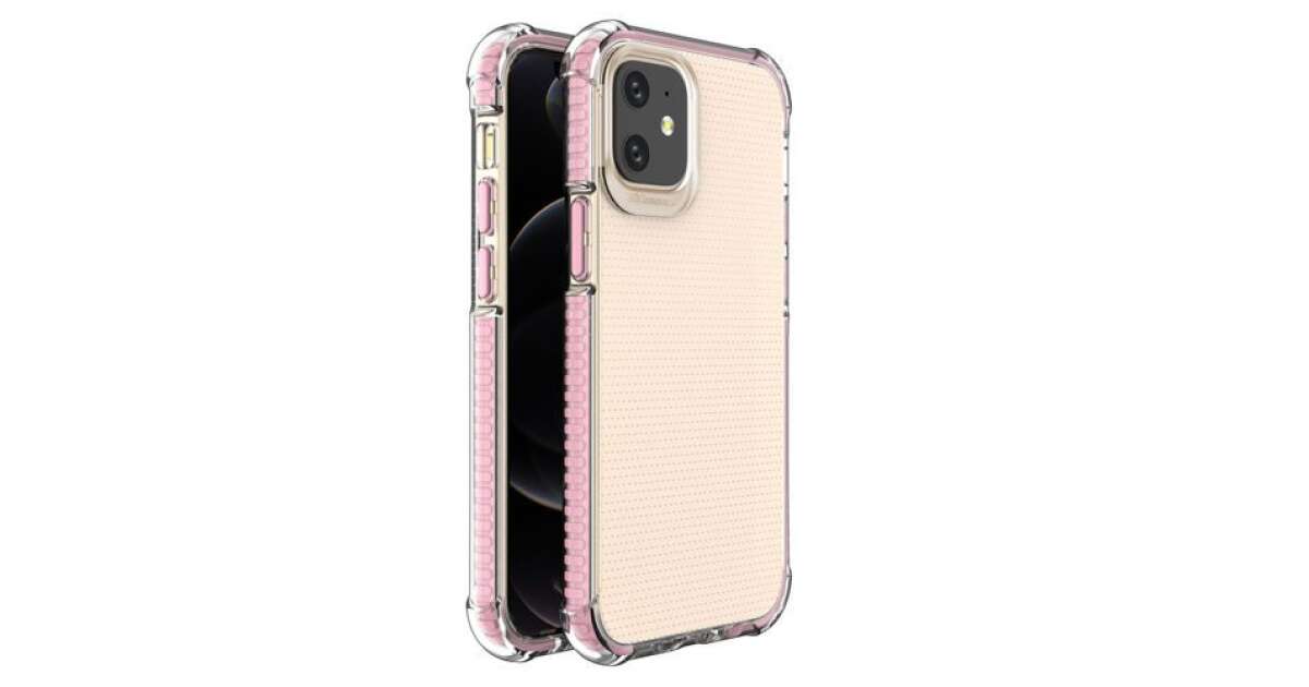 Spring Armor clear TPU gel rugged protective cover with colorful frame ...