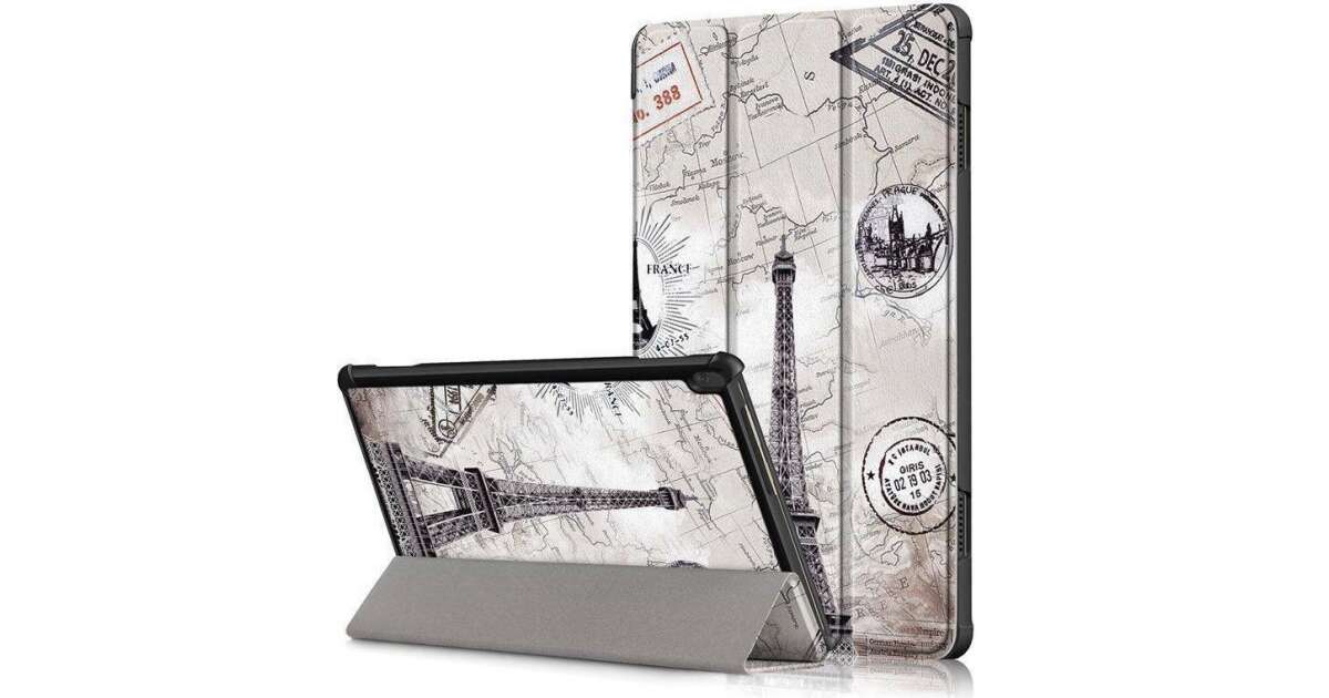 Apple iPad Mini (2021) (8.3), mappa tok, Eiffel torony, térkép minta ...