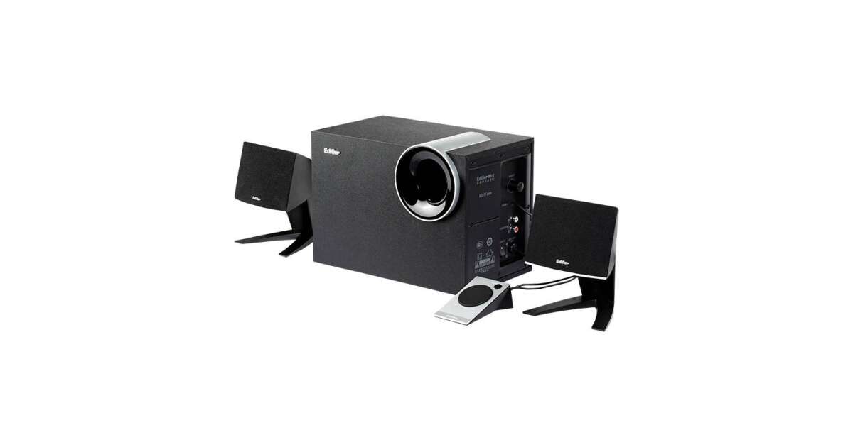 Edifier M1380 2.1 hangszórók (fekete) | Pepita.hu