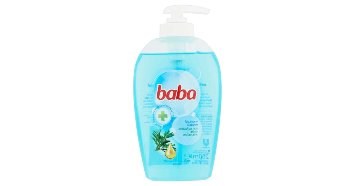 Baby Liquid Soap with Antibacterial Tea Tree Oil 250ml | Pepita.com