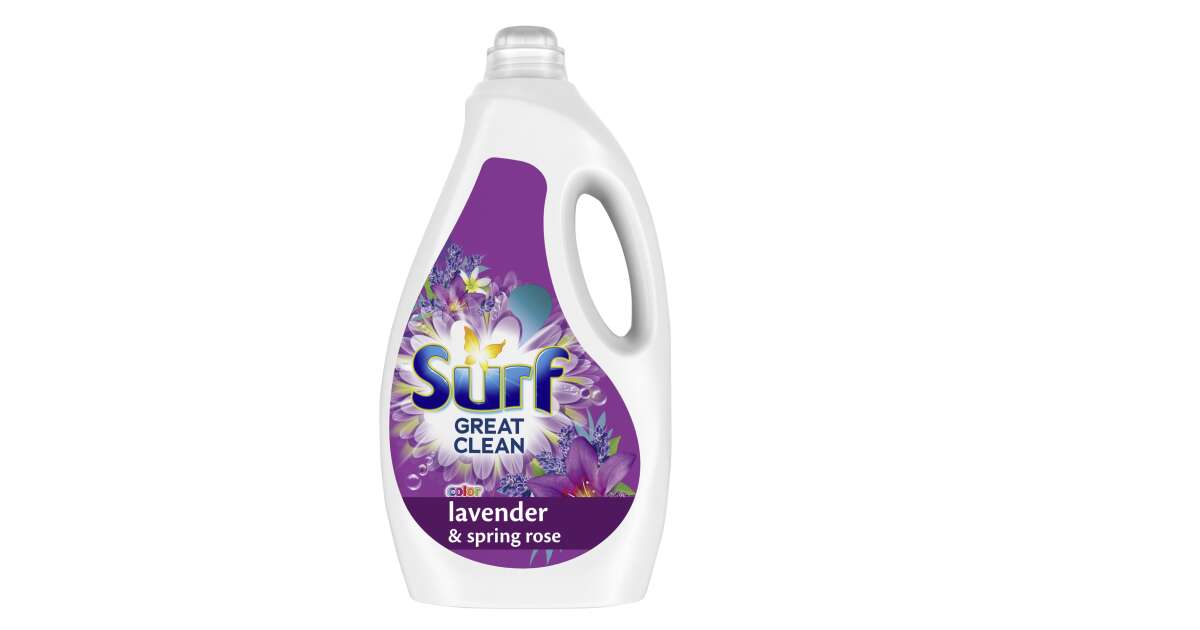 Surf Lavender & Spring Rose folyékony Mosógél 3L - 60 mosás | Pepita.hu