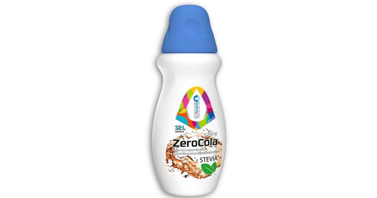 SodaCo cola flavoured syrup, zero sugar, 500 ml | Pepita.com
