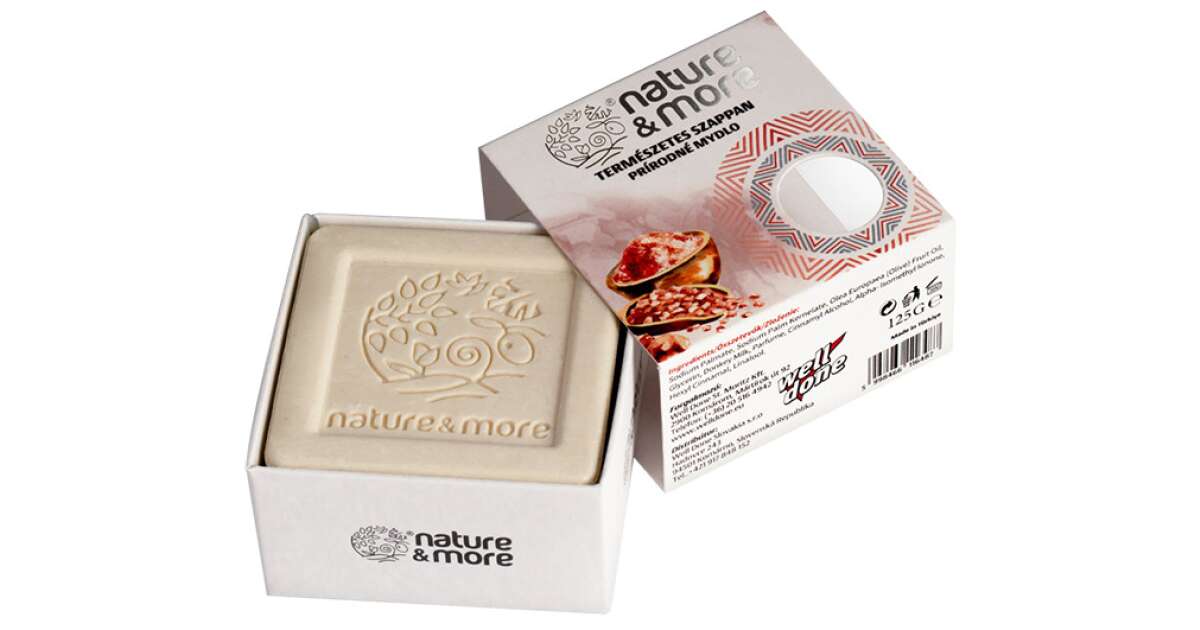 Well Done Nature&more természetes szappan himalája sóval 125g | Pepita.hu