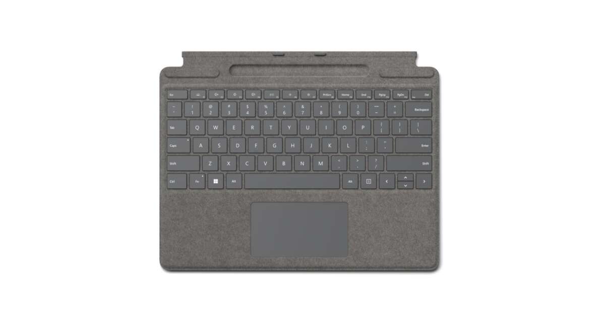 Microsoft Surface Billentyűzet Pro 8/9 Signature Platinum HU szürke ...