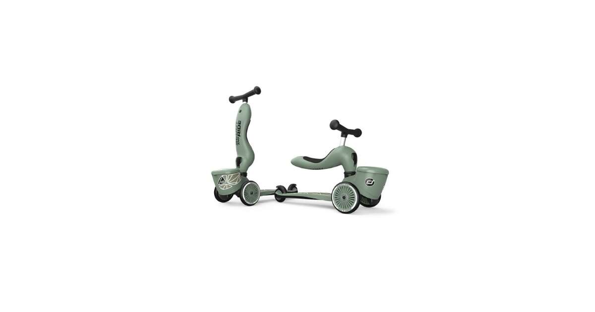 Scoot & Ride Highwaykick 1 Lifestyle Green Lines zöld kismotor | Pepita.hu