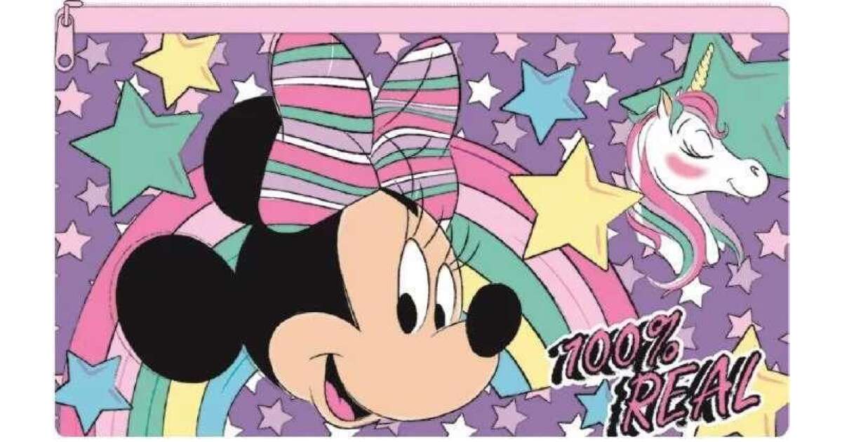 DISNEY Minnie egér és Unikornis Gyerek Neszesszer, tolltartó | Pepita.hu